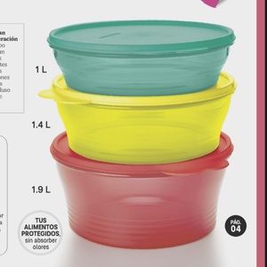 Tupperware | Kitchen | Tupperware Classic Fridge Bowls Set | Poshmark